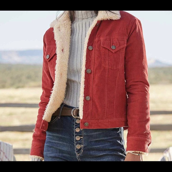 Sundance | Jackets & Coats | New From Sundance Ridge Corduroy Sherpa ...